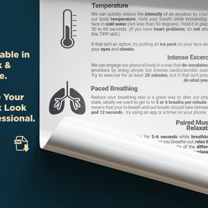 Crisis Management Tipp Handout - DBT Distress Control Technique ...