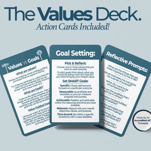 The Values Deck - Discover What Truly Matters || Self-exploration ...