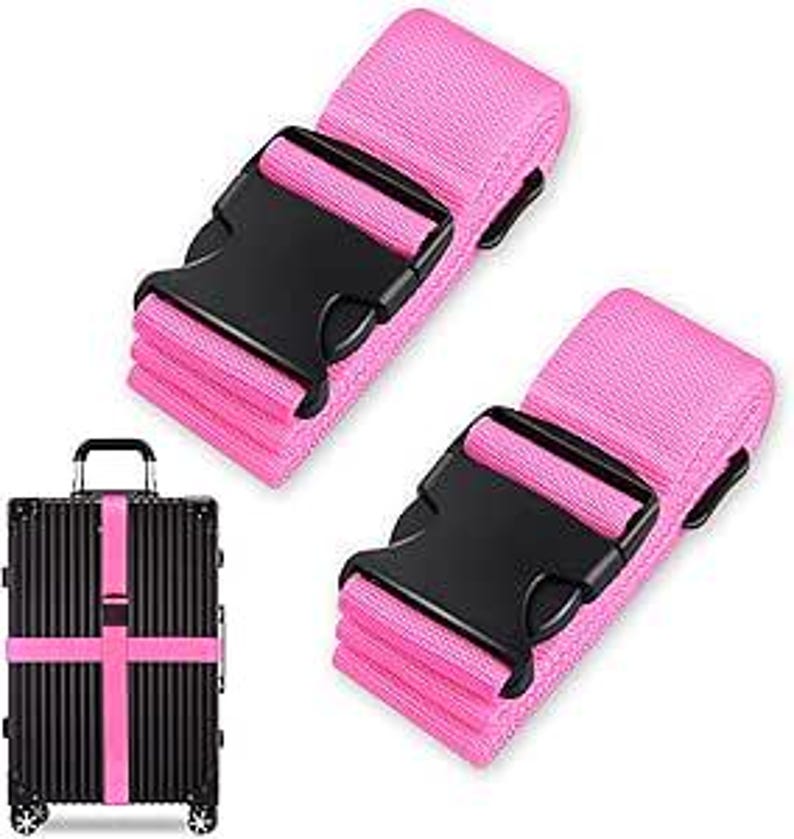 Luggage Straps Customized Safety Suitcase Belt Personalised Custom ...