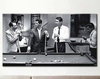 Rat Pack Wall Mural - Etsy