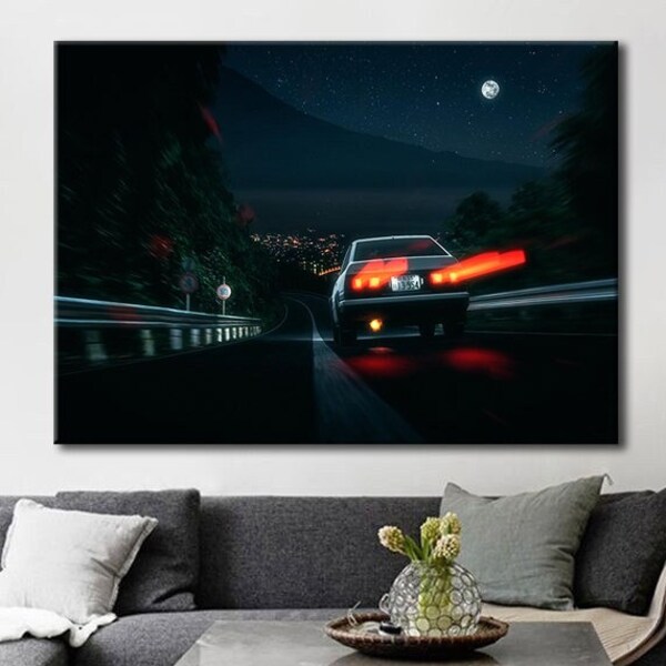 Initial D Wall Art - Etsy