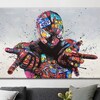 Eminem Graffiti Canvas Print - Eminem Wall Art - Rapper Graffiti Canvas ...