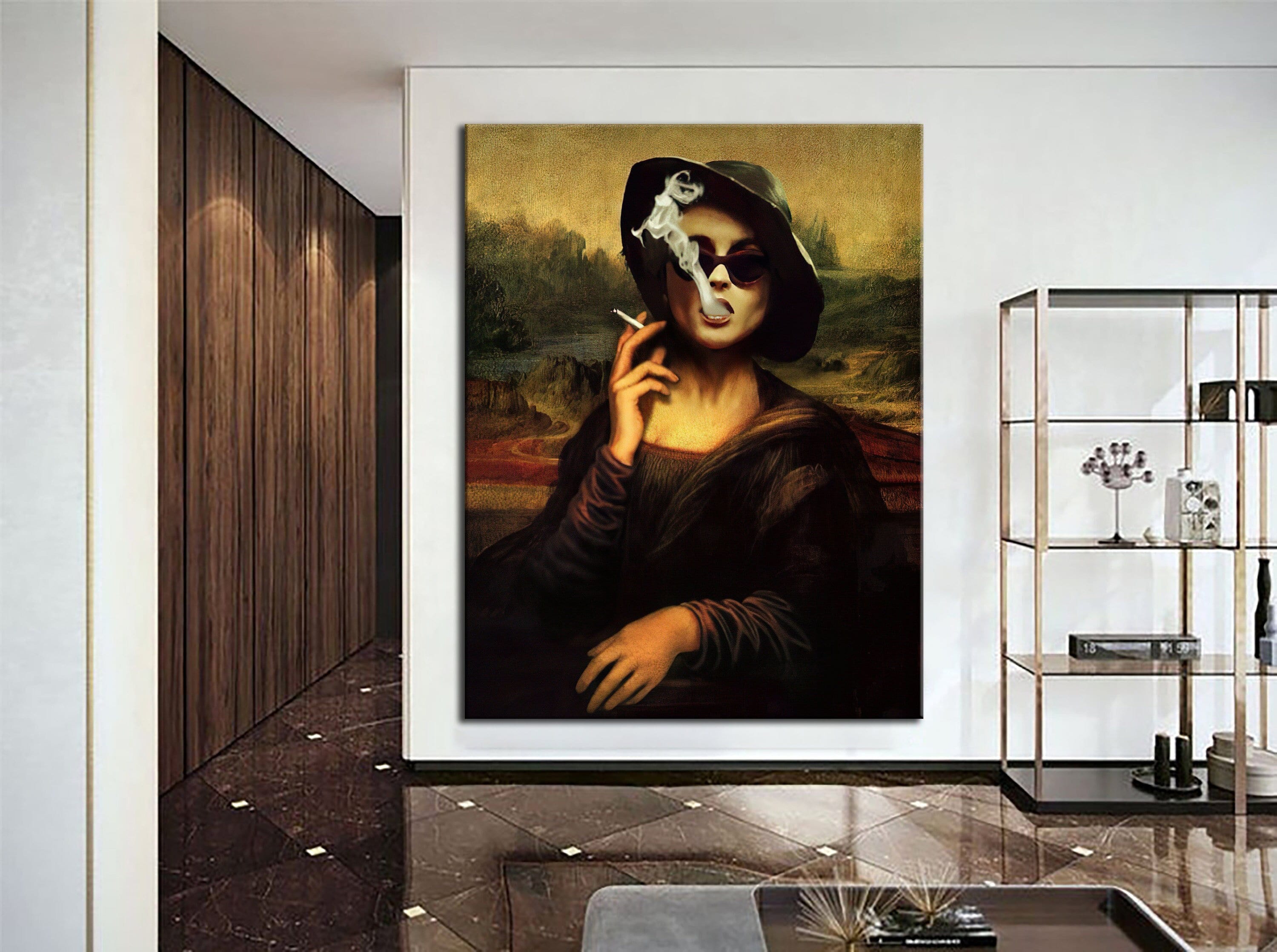 Marla Lisa Canvas Print Mona Lisa Wall Art Marla Lisa Canvas Art Marla ...