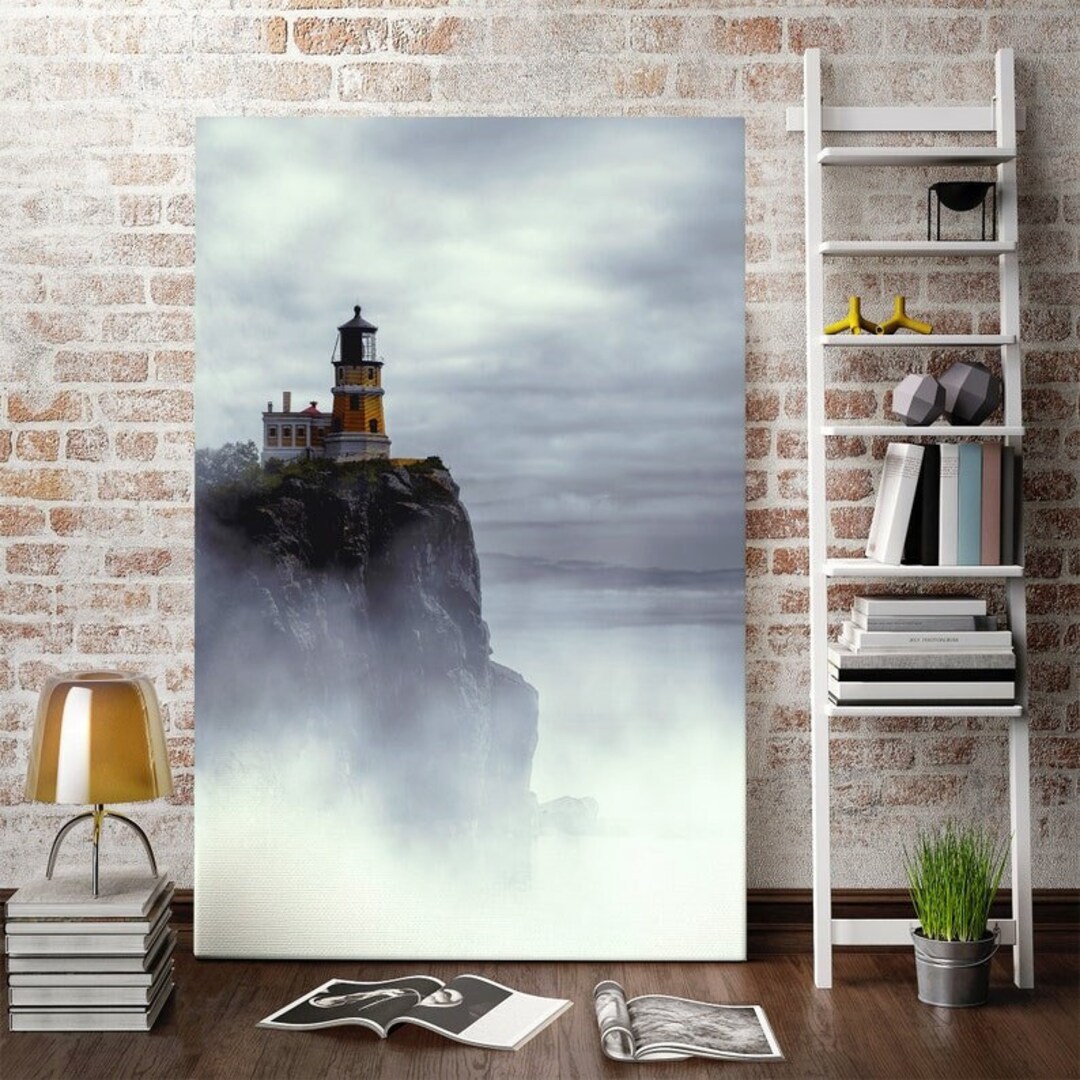 Split Rock Lighthouse Canvas Print Split Rock Lighthouse Living Room ...