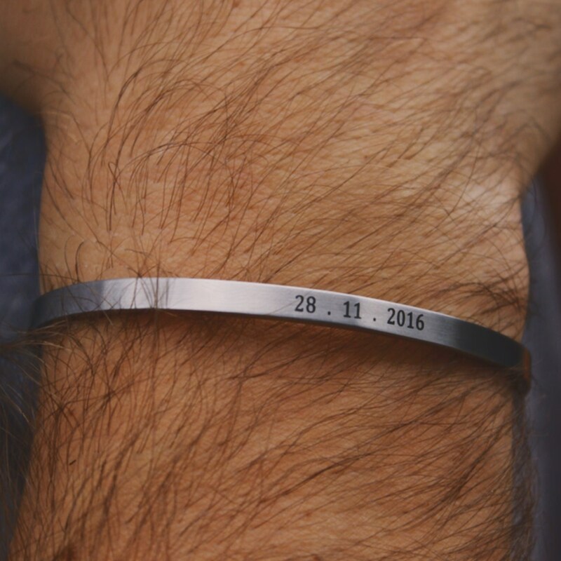 Mens Silver Bracelet - Etsy