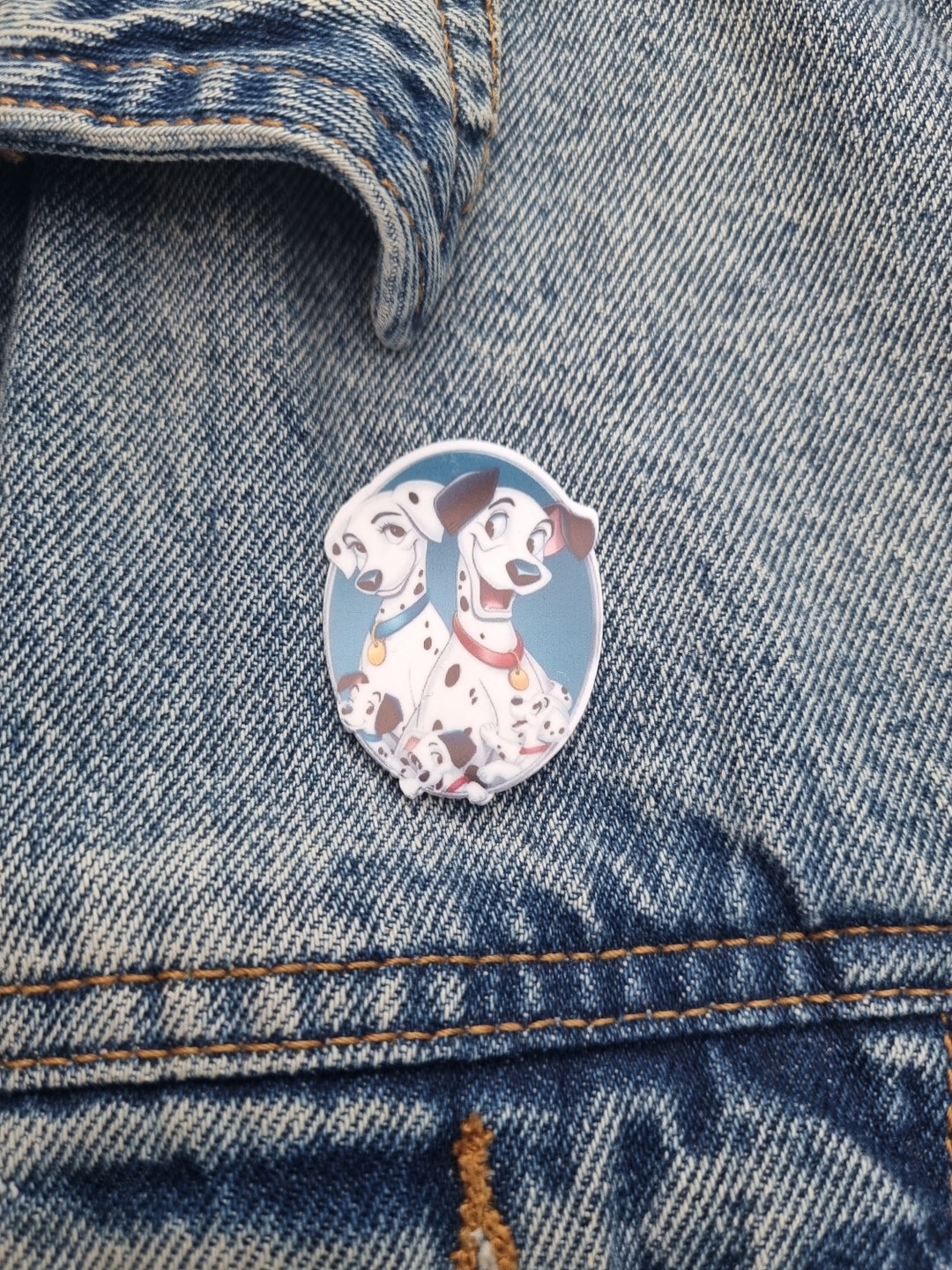 101 Dalmatians Badge Disney Badge Brooch Acrylic Badge - Etsy