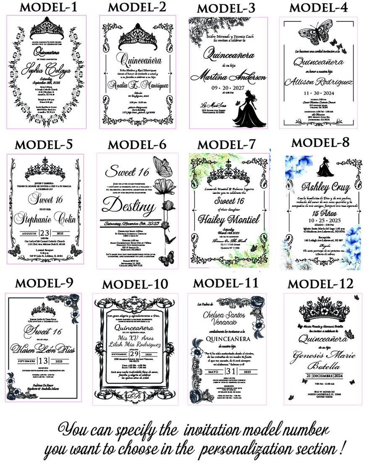 Gold Butterfly Quinceañera Invitation: Acrylic Sweet 15 Invite, Sweet ...