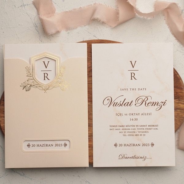 Noble Wedding Invitations - Etsy