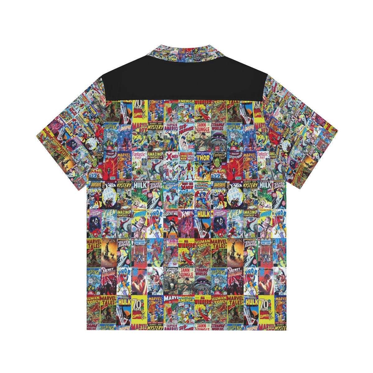 Vintage Hero Men's Hawaiian Shirt- Superhero Hawaiian sold by Glenn ...