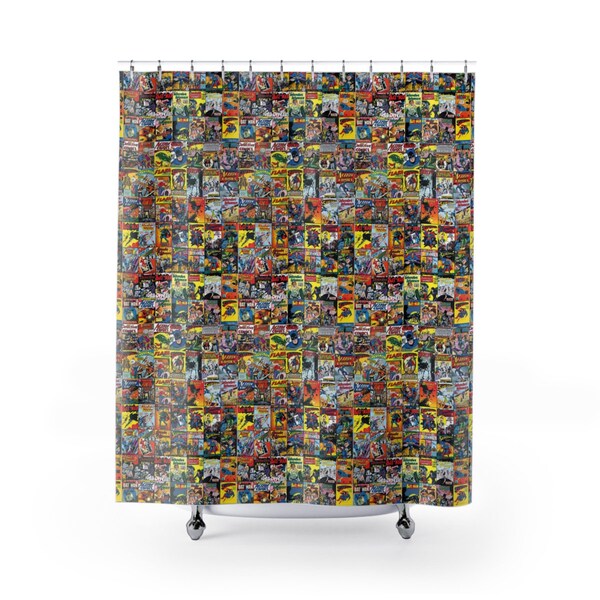 Comic Book Curtains - Etsy