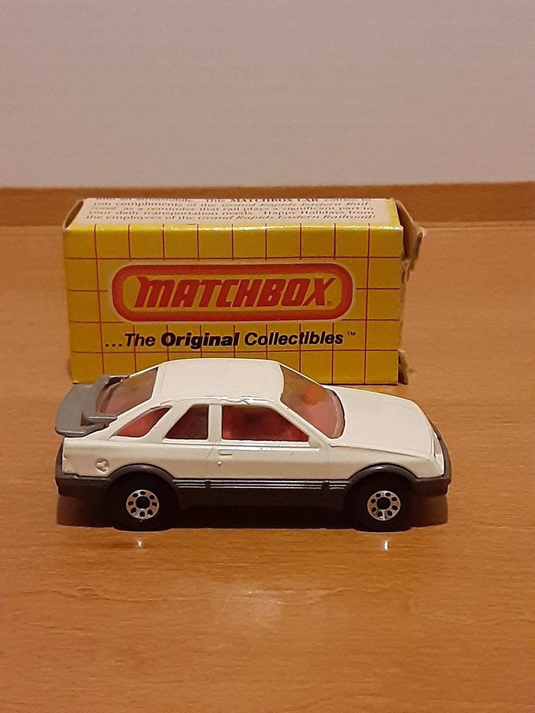 Vintage Matchbox White 1983 Ford Sierra Xr4t Diecast Car - Etsy