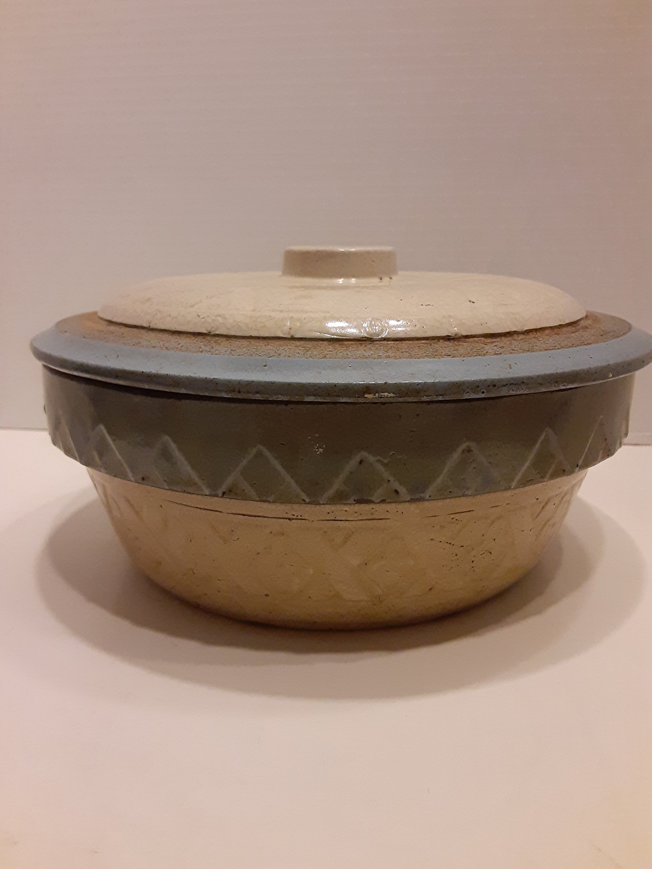 Antique Scientific Electric Stoneware Crock Serving Bowl With - Etsy