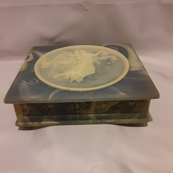 Incolay Jewelry Box - Etsy