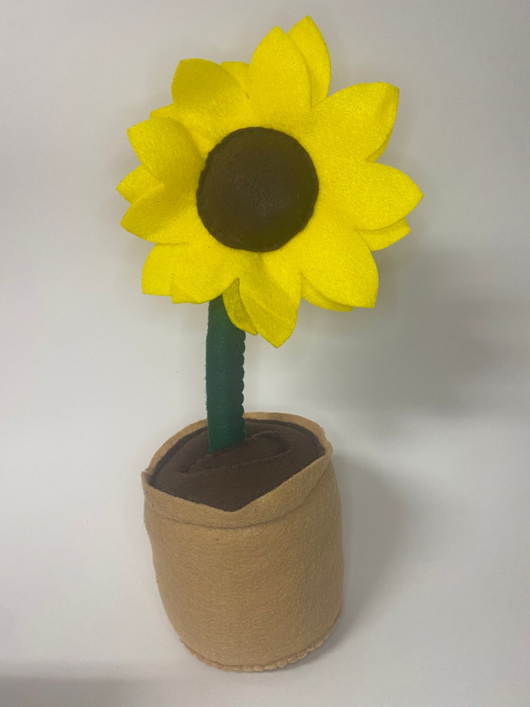 Felt Potted Plants, Felt Flowers, Felt Cactus, Pretend Play ...
