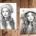 28 Dreadlock Coloring Pages & Book Digital Instant Download Printable ...