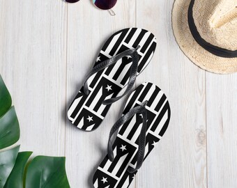 Puerto Rico Flip Flops - Etsy