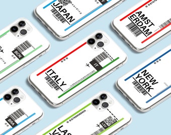 Boarding Ticket Phone Case - Etsy