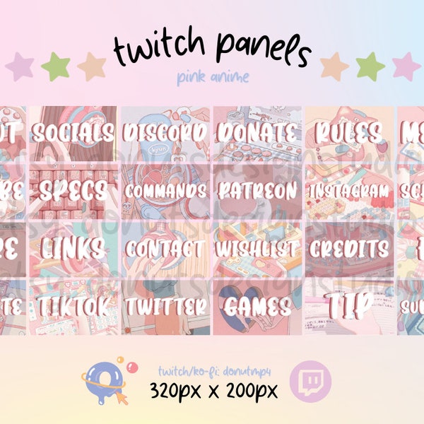 Anime Twitch Alerts - Etsy