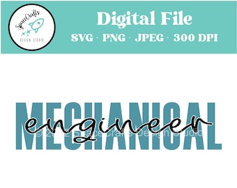 Mechanical Engineer Svg - Etsy
