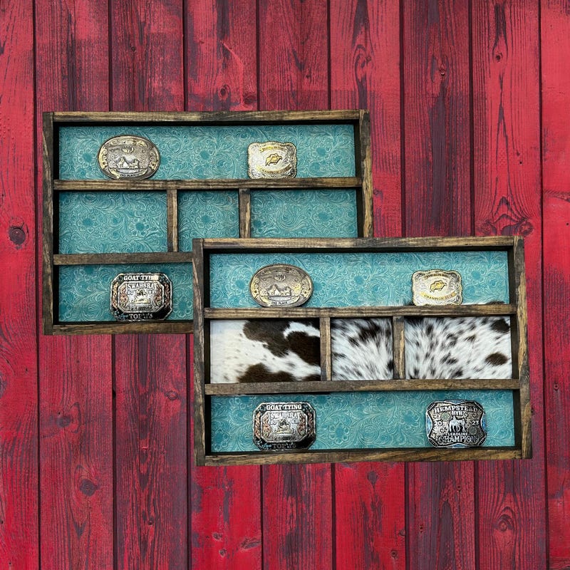 Rodeo Buckle Display - Etsy
