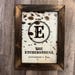 Custom Western Family Name Sign , Genuine Cowhide Wall Art Sign ...