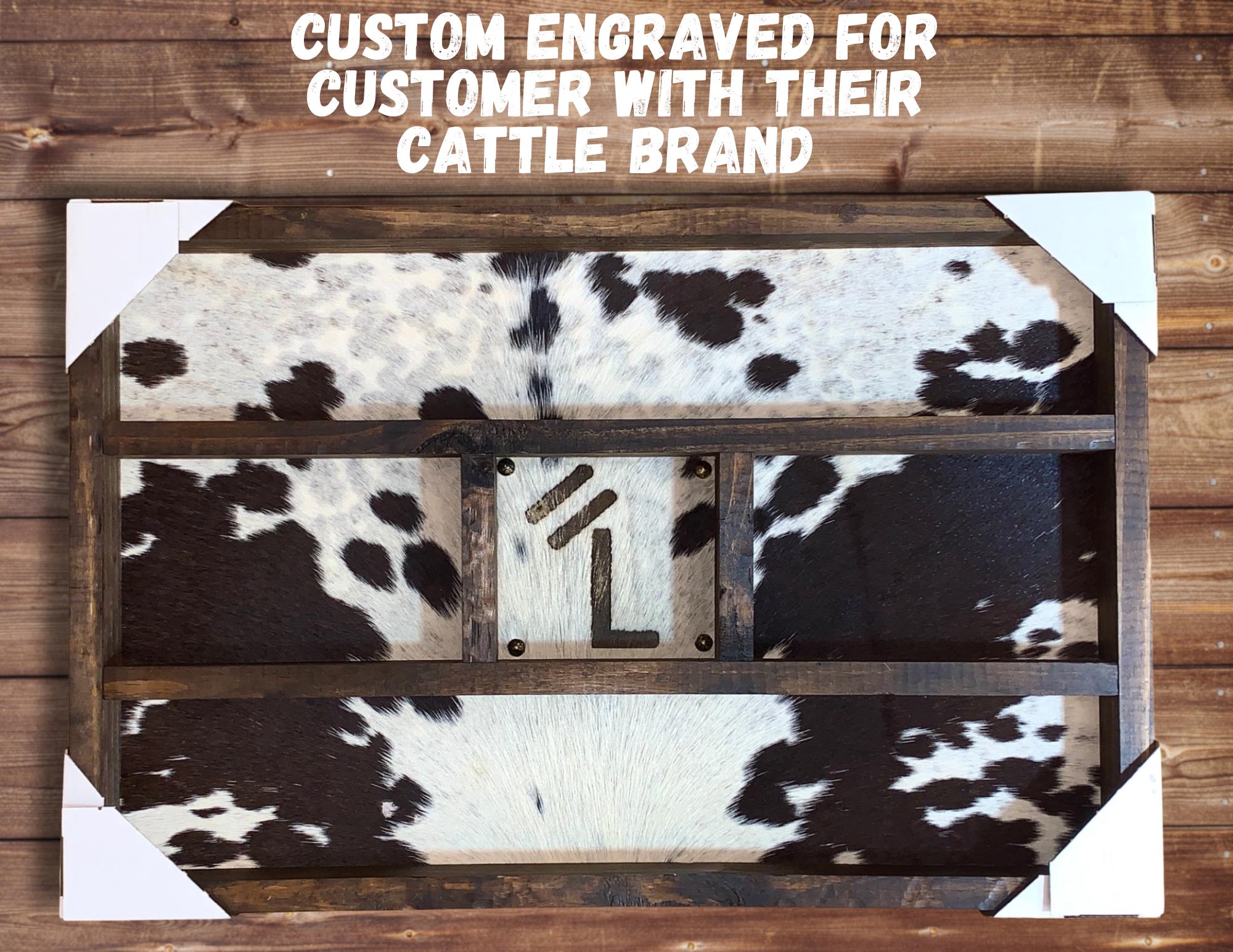 Handcrafted Genuine Cowhide 10 - 12 Belt Buckle Award Display Shelf ...