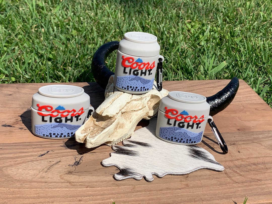 Coors Light Beer Can Apple AirPod Protective Case Skin Sleeve AirPod ...