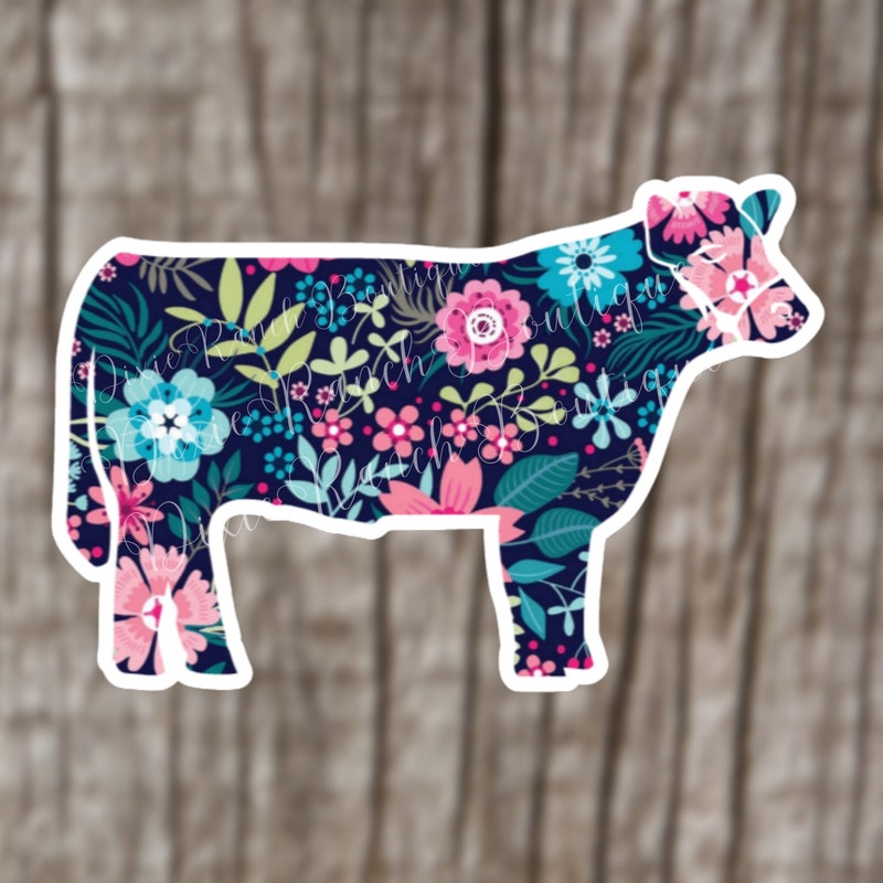 Cow Decal - Etsy