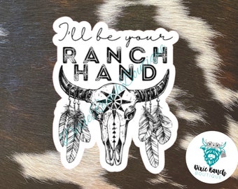 Ranch Hand Sticker | Etsy