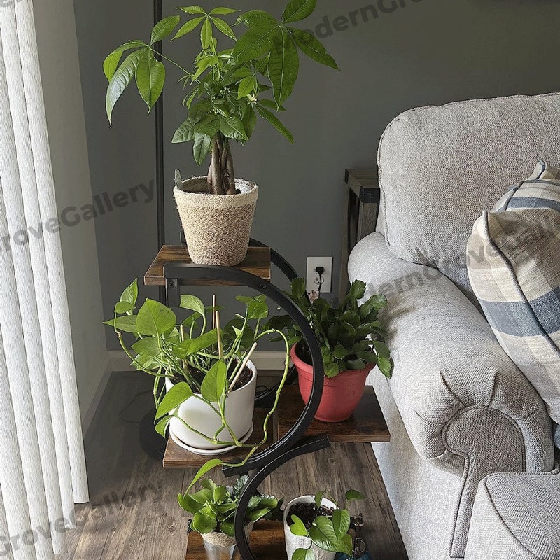 Rustic Plant Stand - Etsy