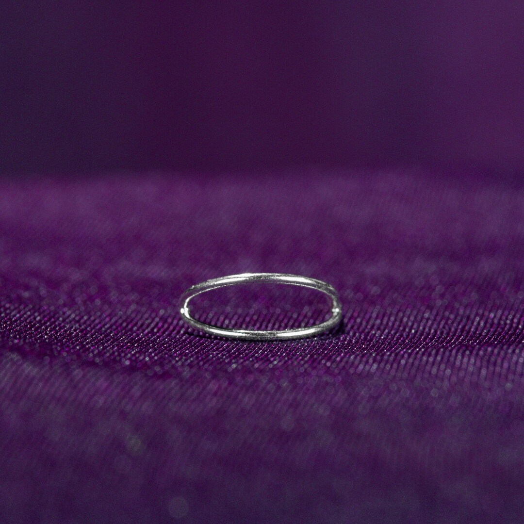 Double Coil Cuff Nose Pin | 925 Sterling Silver | Spiral Crescent Nose ...