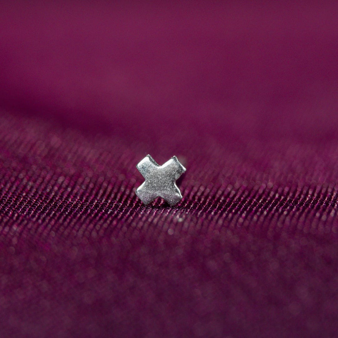 Cross Nose Pin | 925 Sterling Silver | Christian Faith Jewelry ...