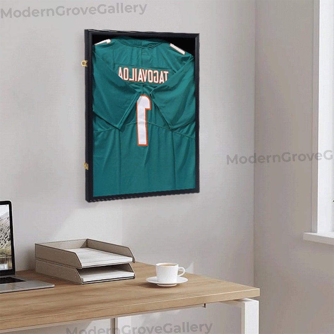 Wooden Jersey Frame Display Case Sports Display Case Uniform Display ...