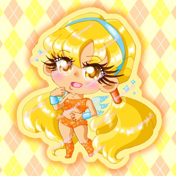Stella Winx Club Holographic Sticker - Etsy