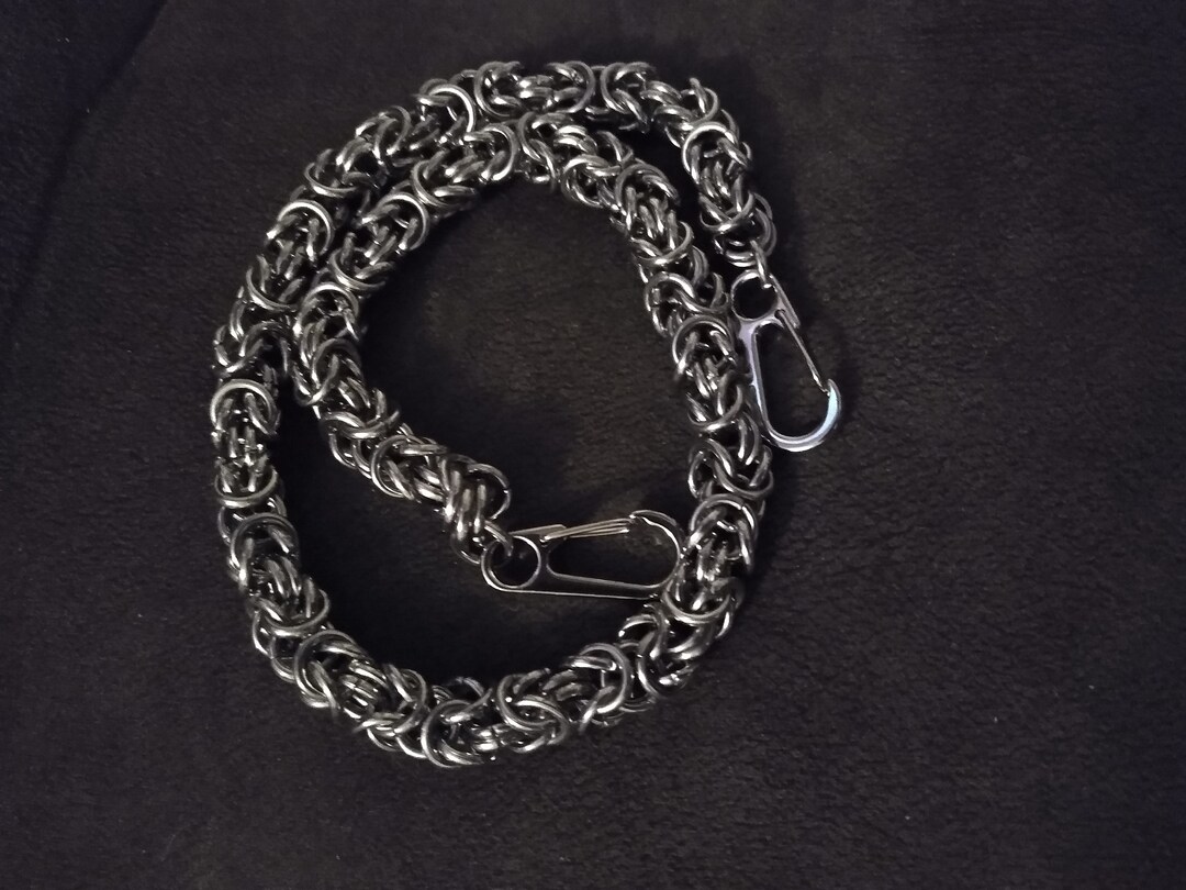 Stainless Steel Chainmail Wallet Chain, Belt Chain, Trouser Chain ...
