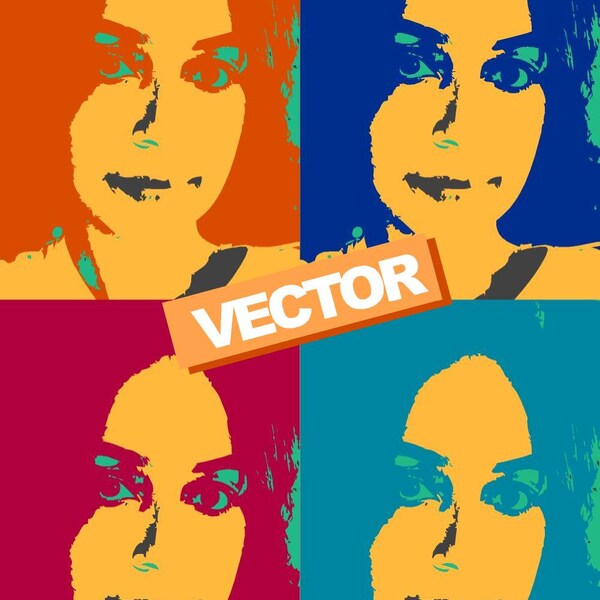 Pop Art Portrait - Etsy