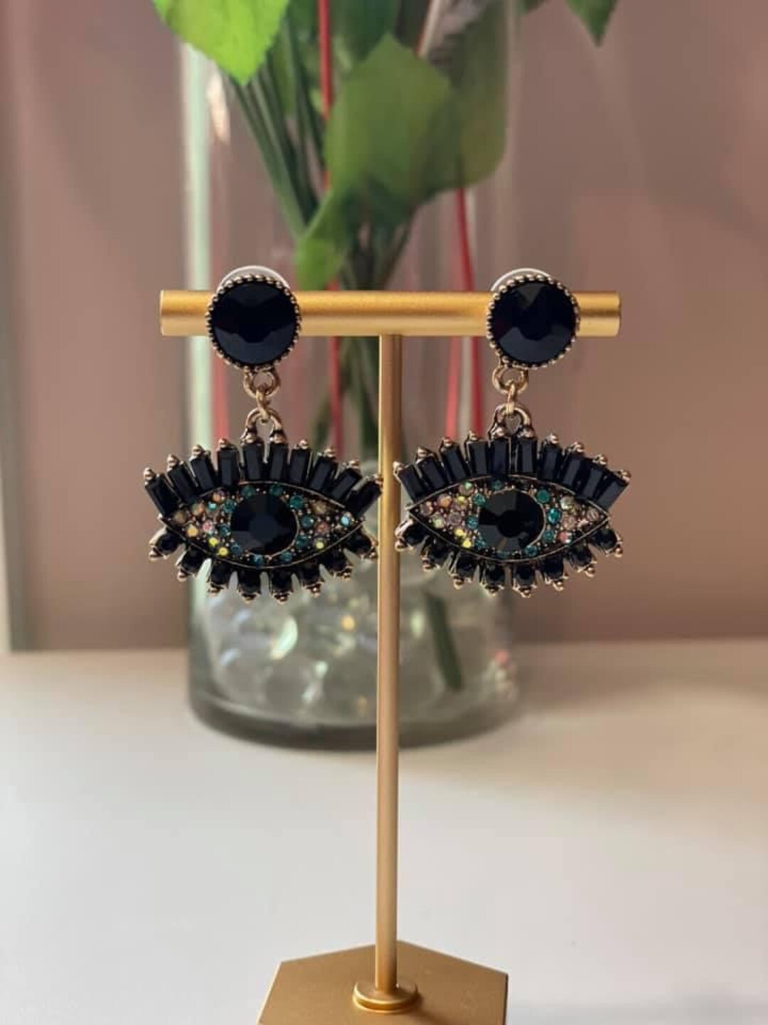 Gorgeous Evil Eye Drop Earrings - Etsy