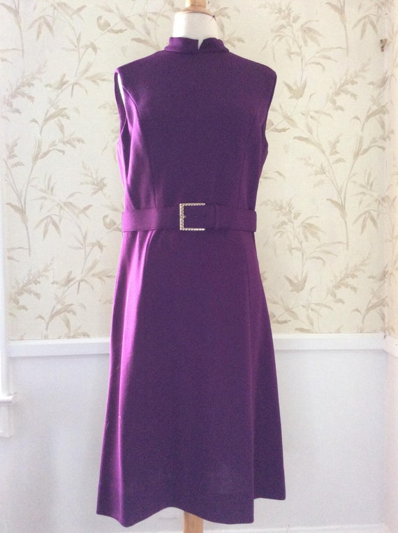 1970s Vintage Designer Adele Martin Princess fit Wool… - Gem