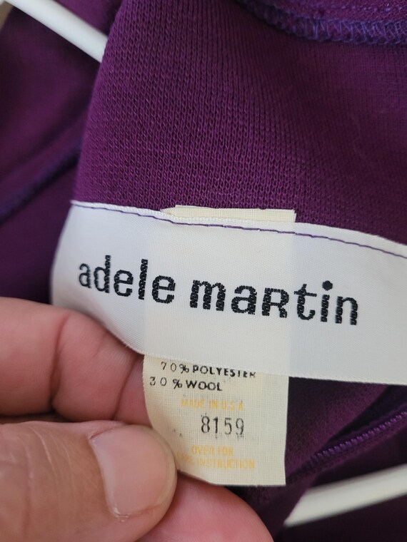 1970s Vintage Designer Adele Martin Princess fit Wool… - Gem