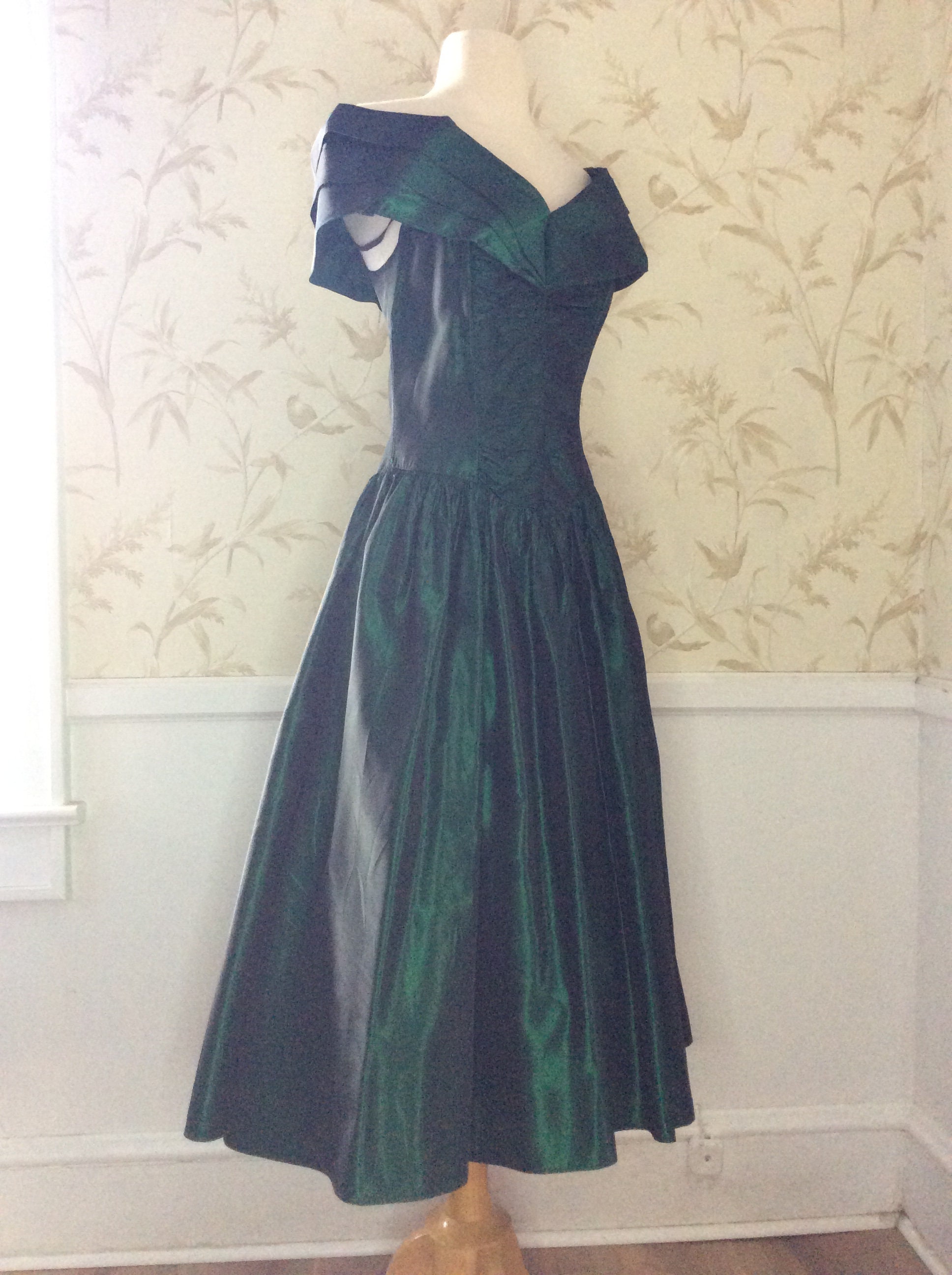 1980s Vintage GUNNE SAX by Jessica Mcclintock EMERALD Green - Etsy