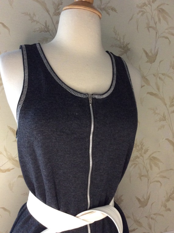 1970s Vintage Zip Front My Michelle MINI TENT JUMPER … - Gem