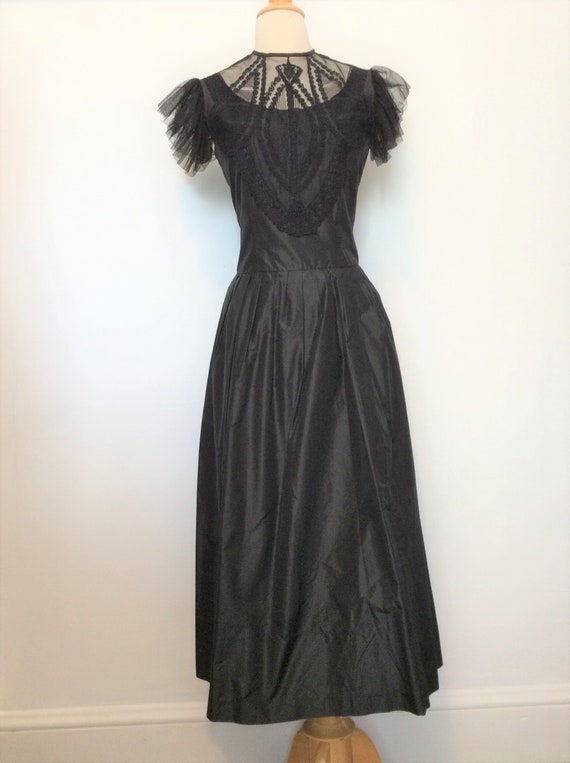 wednesday addams style dress - Gem