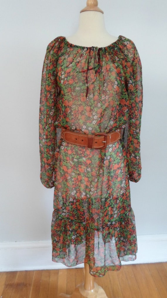 Vintage bohemian smock - Gem