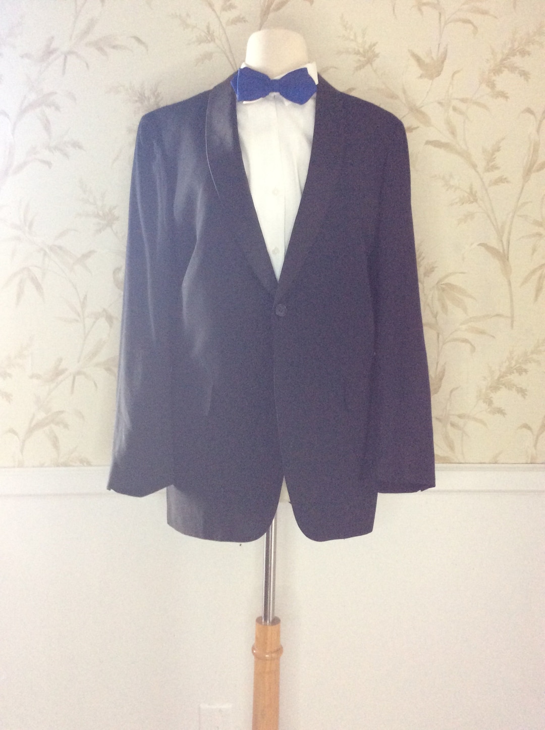 1960s Vintage RAT PACK Style Skinny Satin Lapel Palm Beach TUXEDO ...