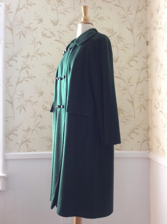 1960s Mod Vintage Unique Triple Breasted Emerald Gree… - Gem