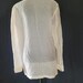 1970s Vintage BARONG TAGALOG FILIPINO Embroidered Sheer Dress Shirt ...