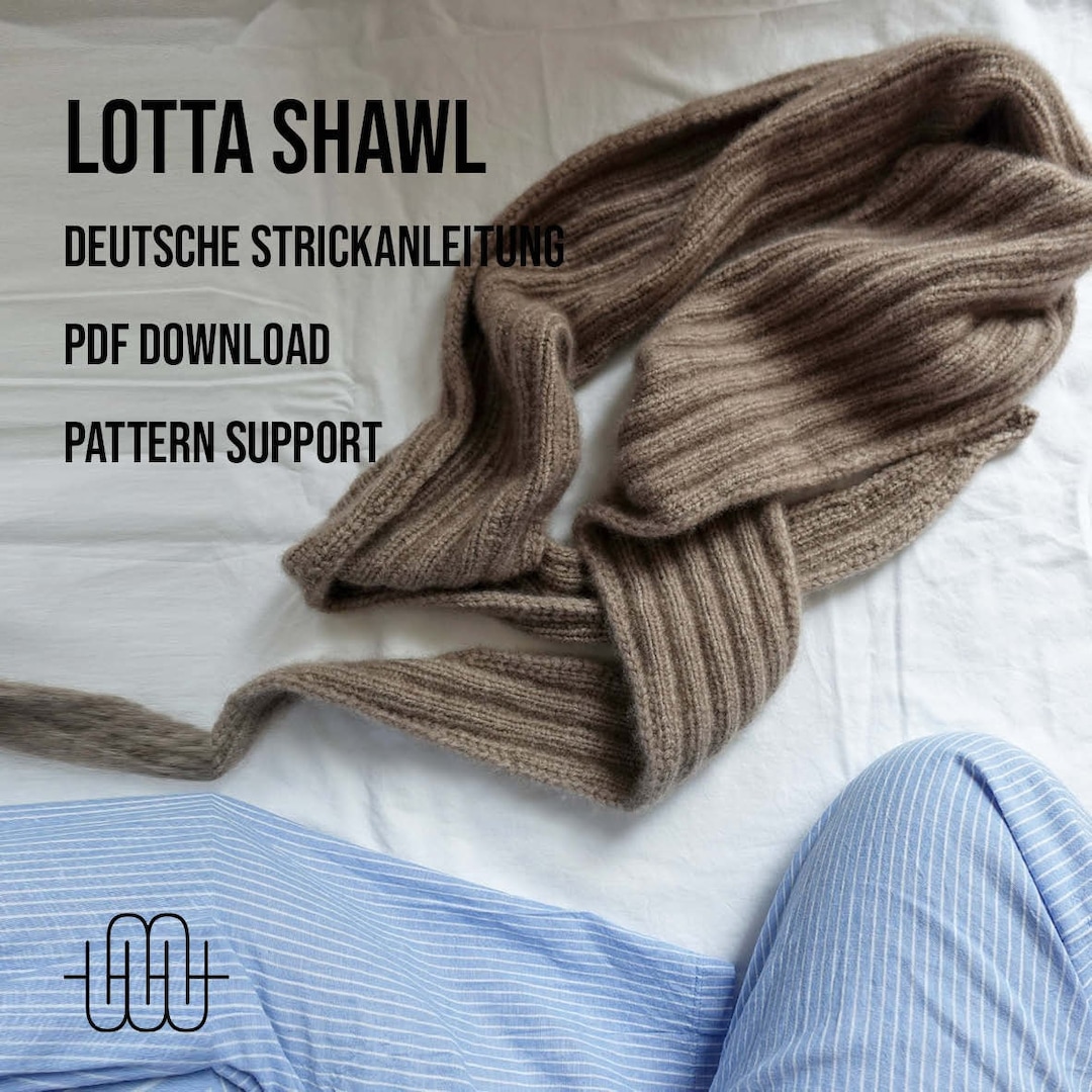 Knitting Pattern for a Scarf in 2x2 Rib Pattern | Scarf Knitting ...