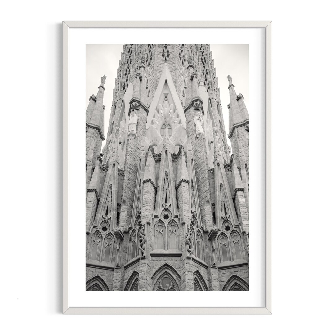 Spain | Barcelona | La Sagrada Familia | Art Print | Original ...