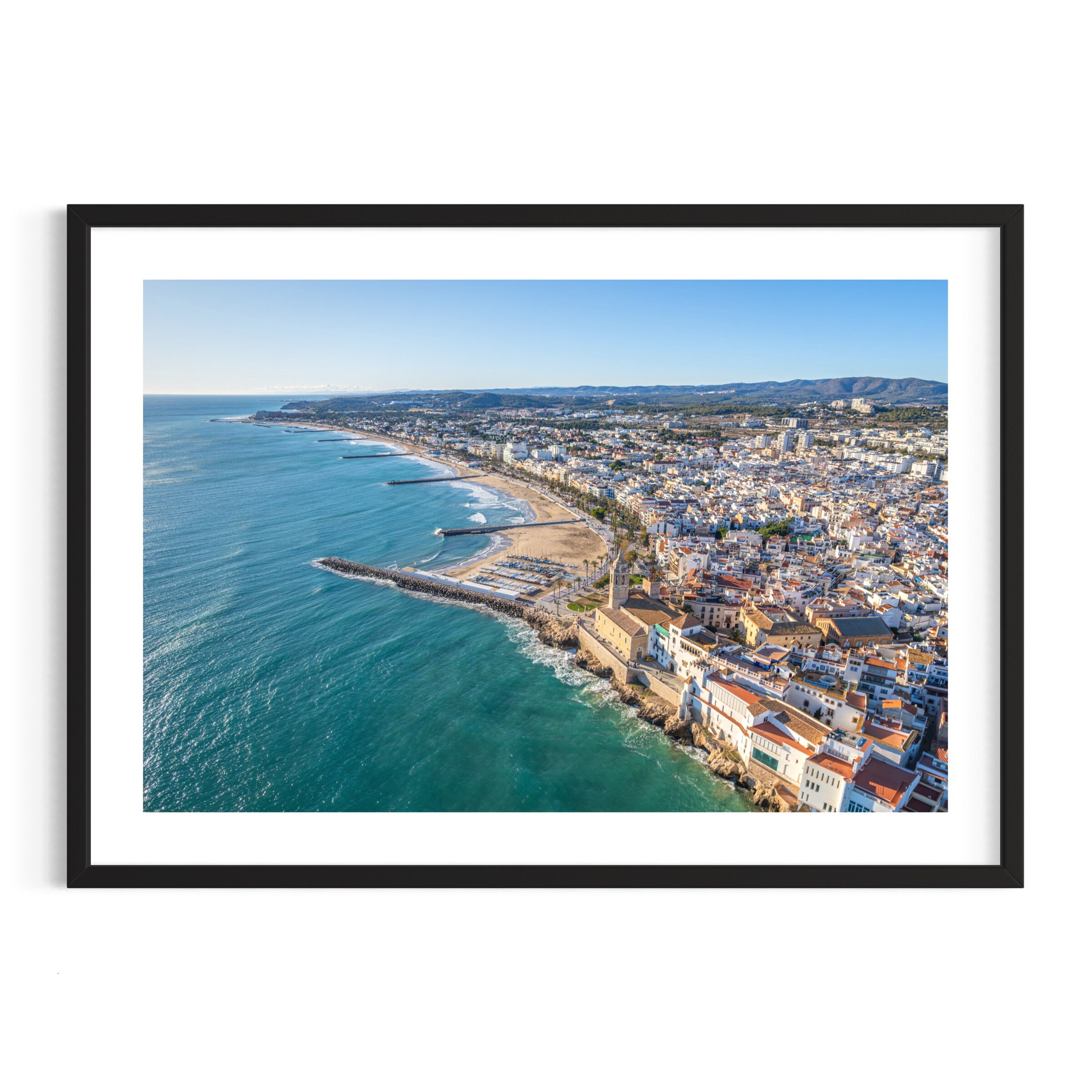 Spain | Sitges | Winter | Art Print | Original Photography | Europe ...