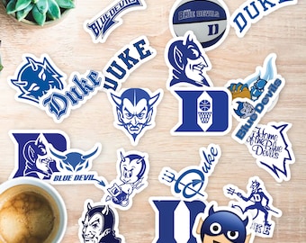 Duke Blue Devils 3 Premium Vinyl Decal Licensed NCAA Set of 2 - Etsy
